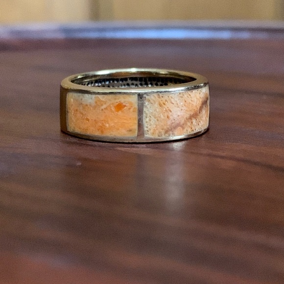 Studio Barse | Jewelry | Barse Gold Tone And Orange Ring Size 8 | Poshmark